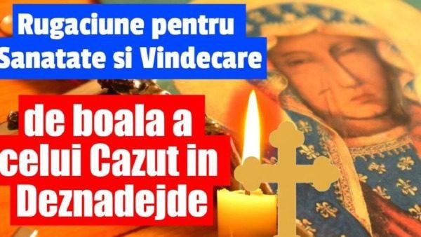 RUGĂCIUNE PENTRU BOLNAVI: SPERANȚĂ și PUTERE